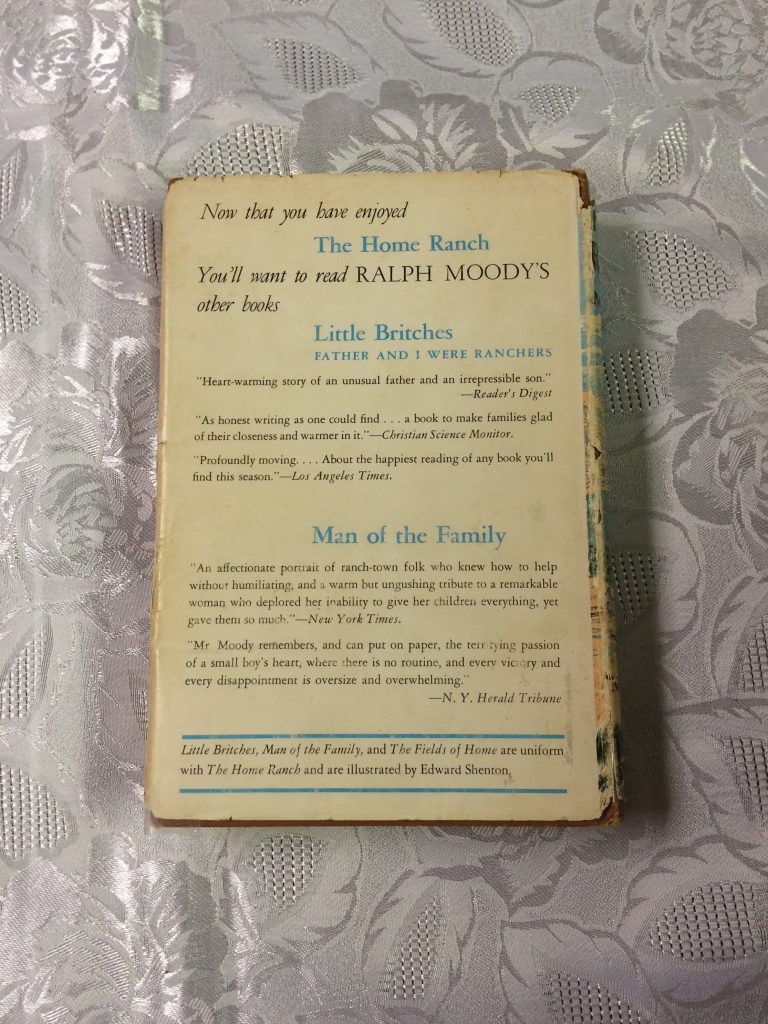 The Home Ranch by Ralph Moody ( With Dust Jacket ) – The Village of ...