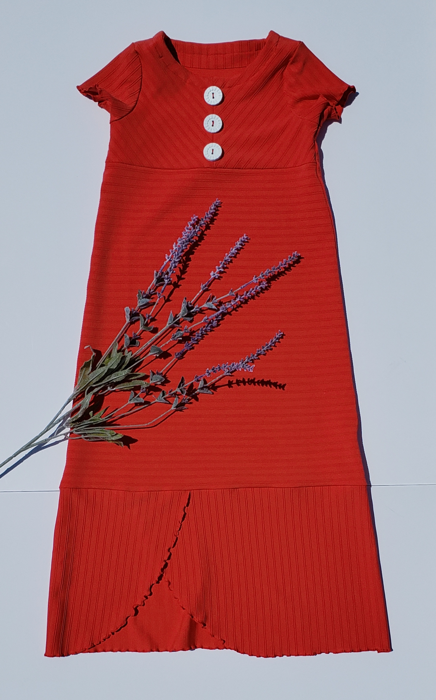 Red Liverpool Dress! Size 5/6 – The Village of Artisans