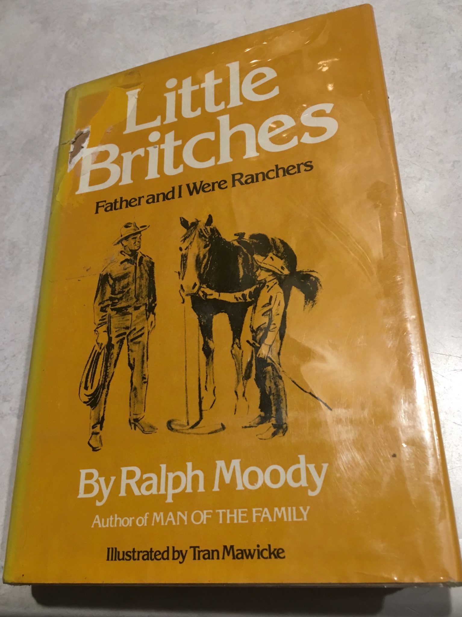 Little Britches by Ralph Moody With Yellow Dust Jacket – The Village of ...
